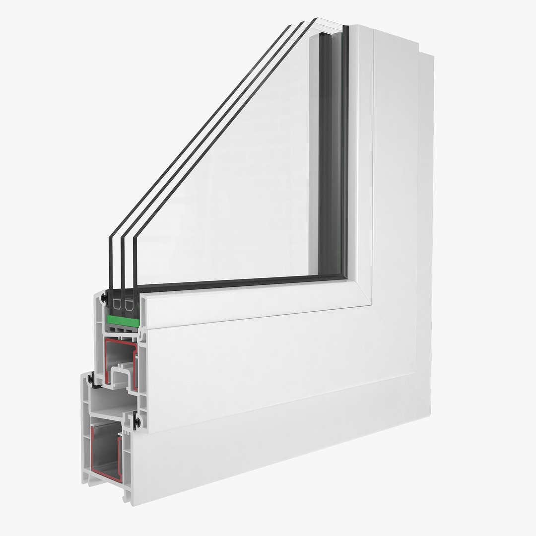 3d Window Profilles Model