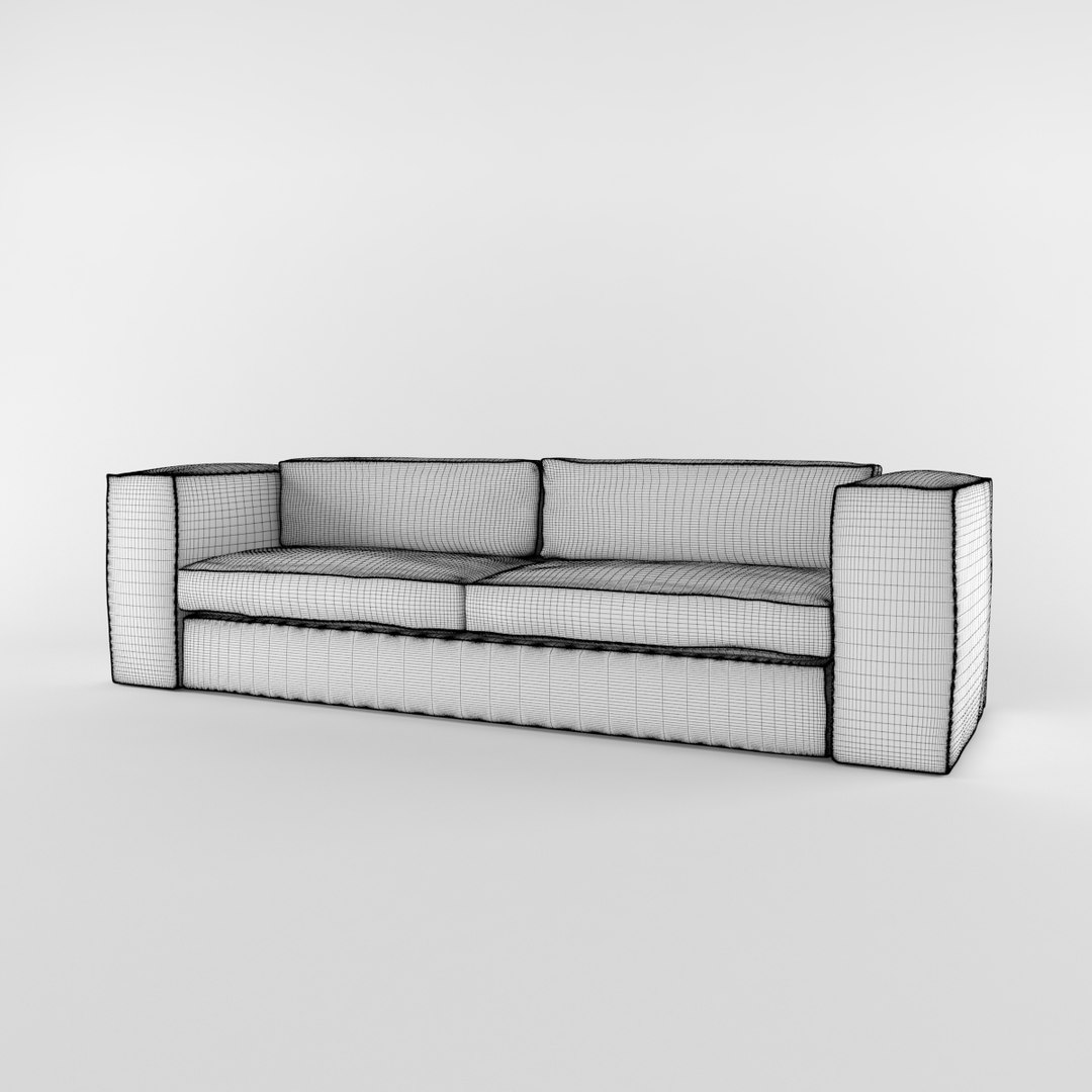 3d Model Couch Sofa