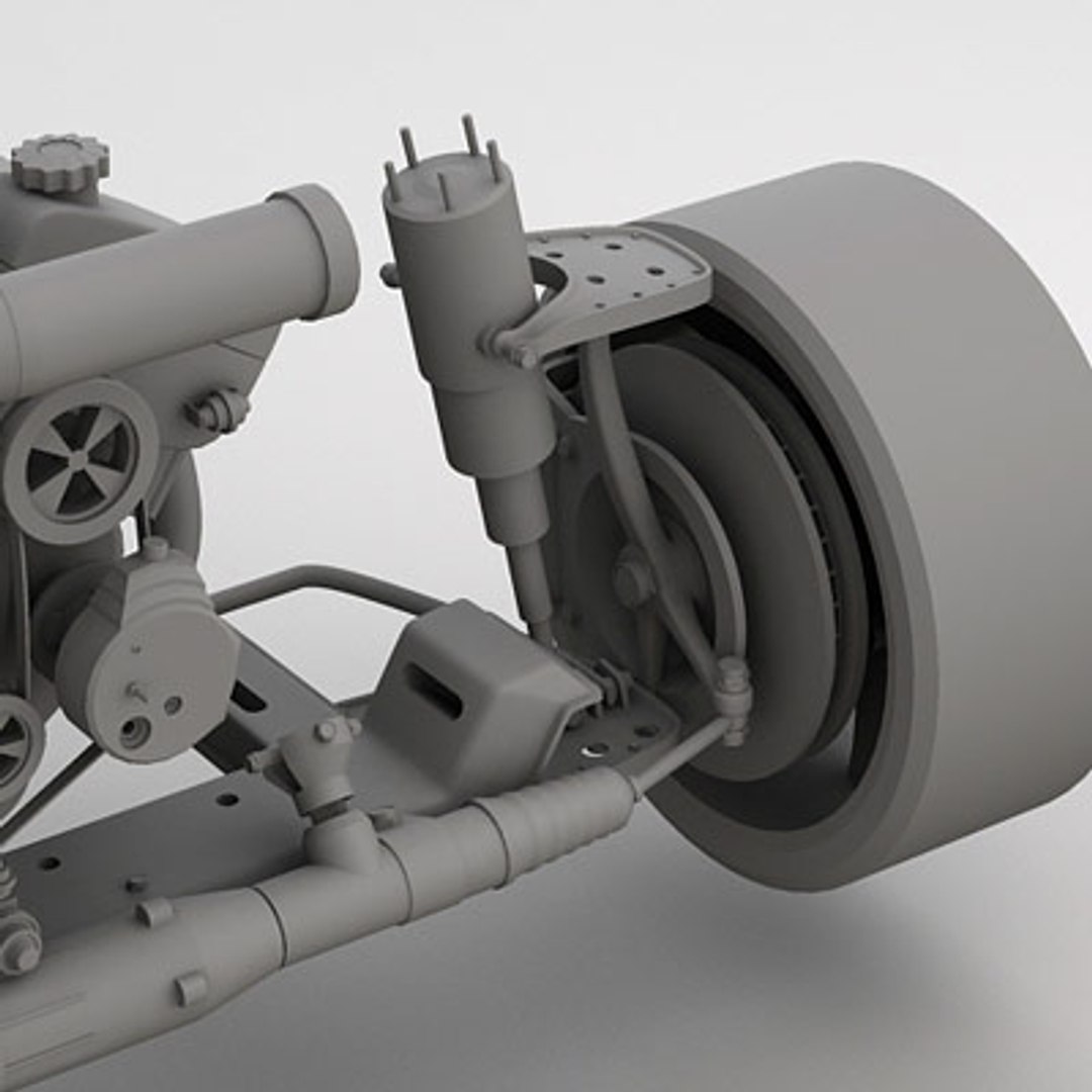 Classic Drive Suspension 3d Model