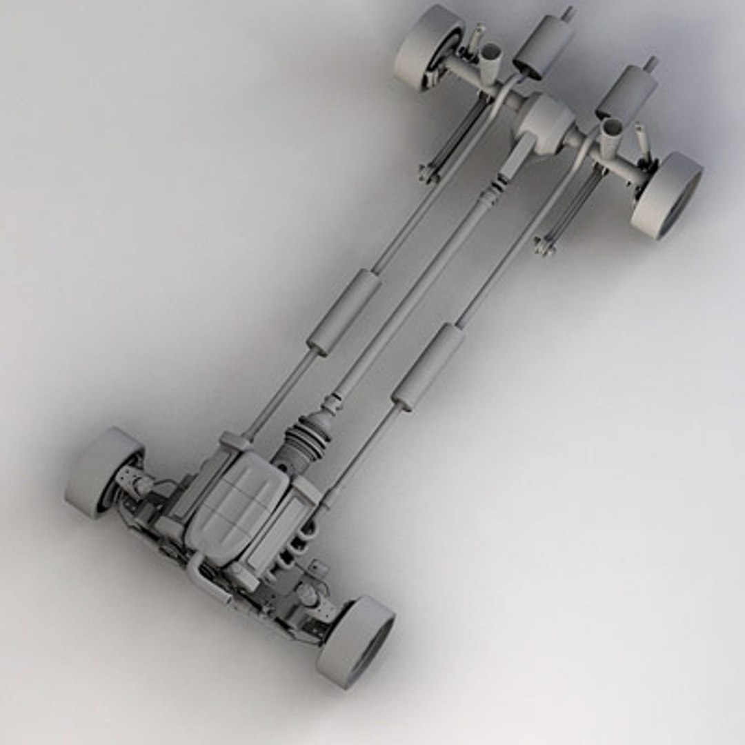Classic Drive Suspension 3d Model
