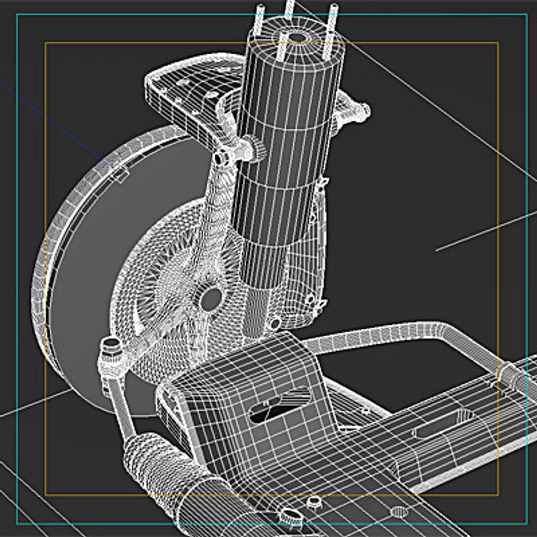 Classic Drive Suspension 3d Model