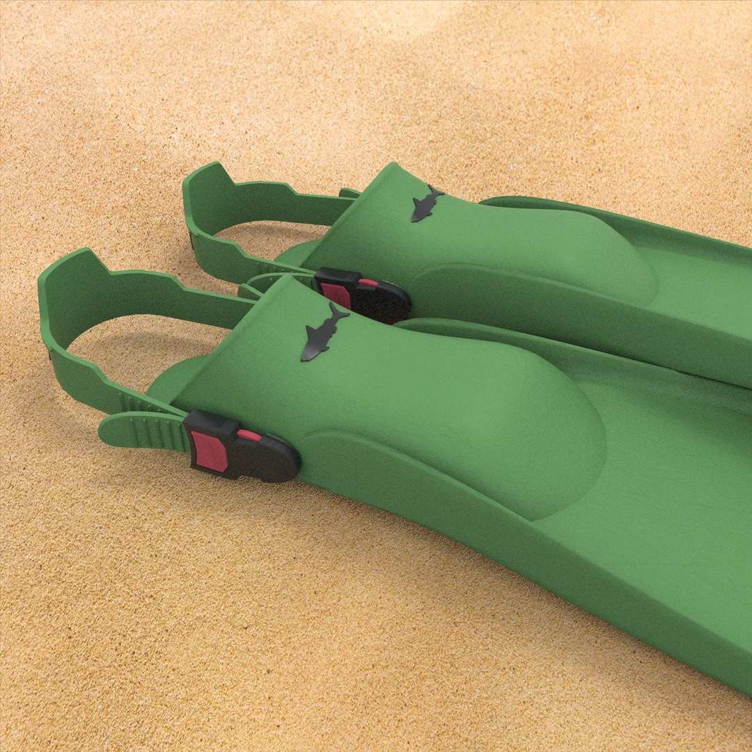 3D Flippers - TurboSquid 1261175