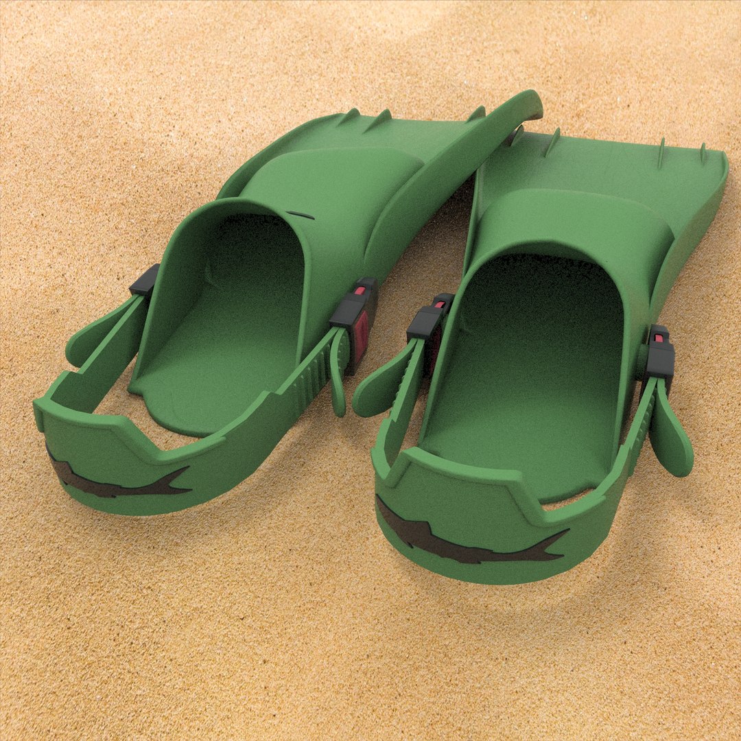 3D Flippers - TurboSquid 1261175