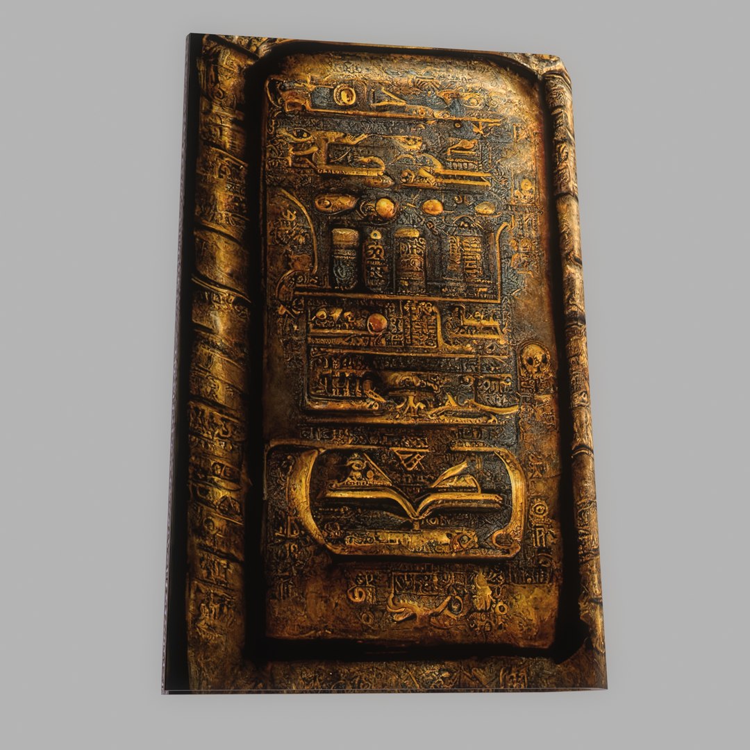 Ancient Magic Books Pack 42 Model - TurboSquid 1950292