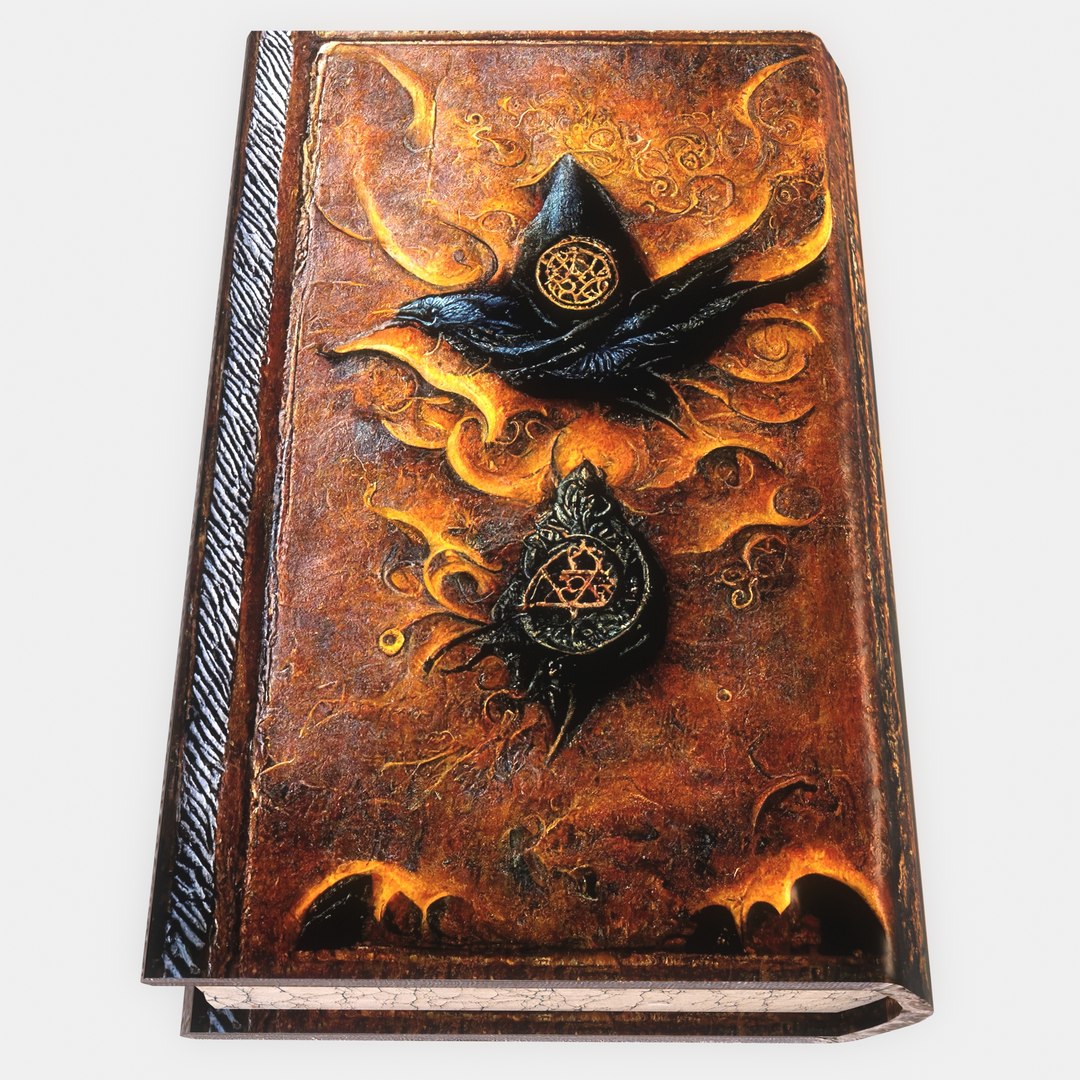 Ancient Magic Books Pack 42 Model - TurboSquid 1950292