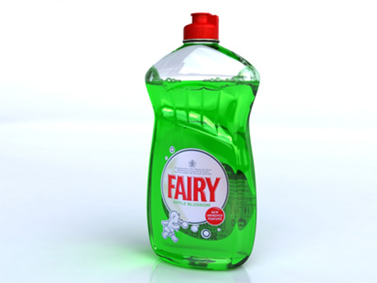 3d Model Fairy Liquid