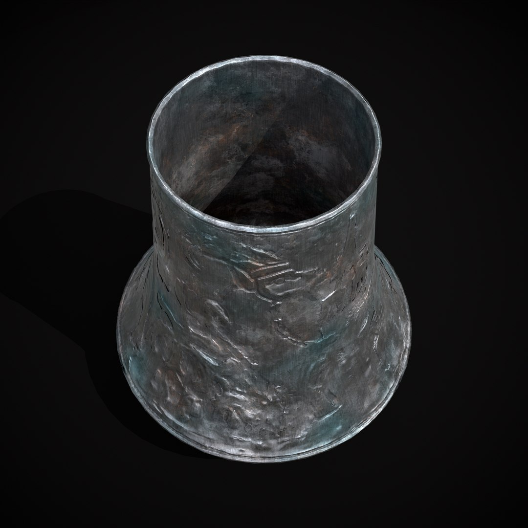 Elamite Silver Vessel 3D Model - TurboSquid 2085890