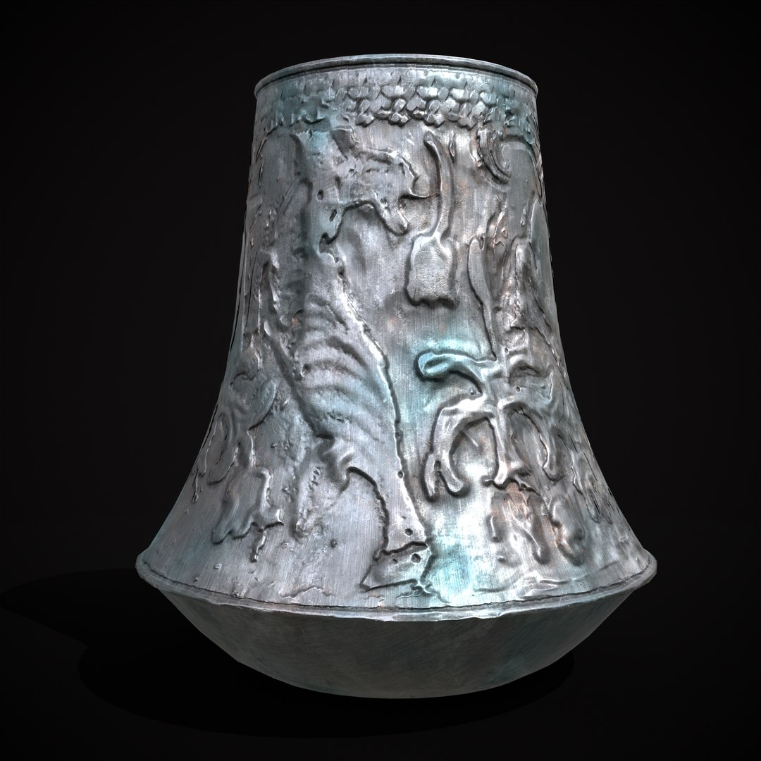 Elamite Silver Vessel 3D Model - TurboSquid 2085890