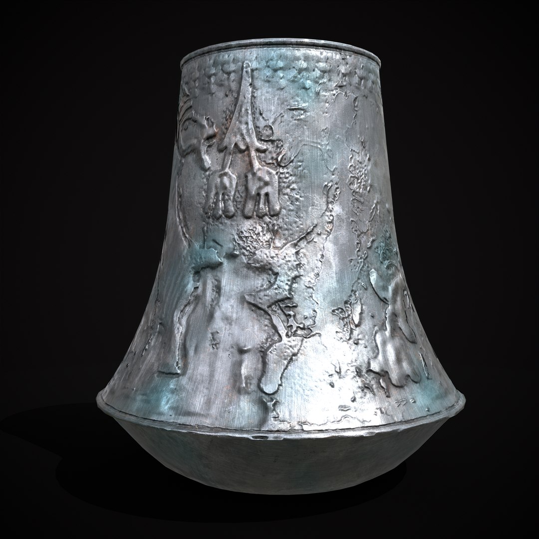 Elamite Silver Vessel 3D Model - TurboSquid 2085890