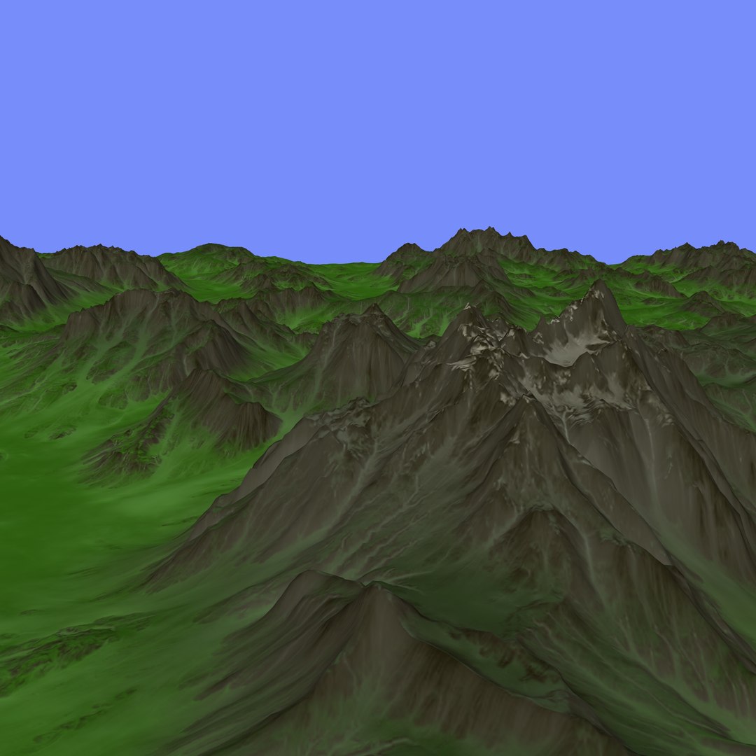 3d Model Heightmap