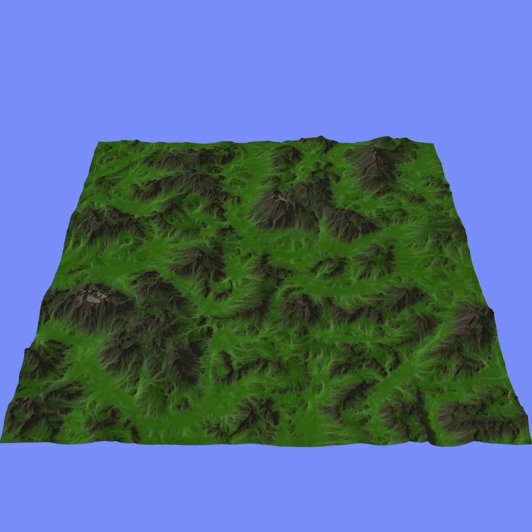 3d Model Heightmap