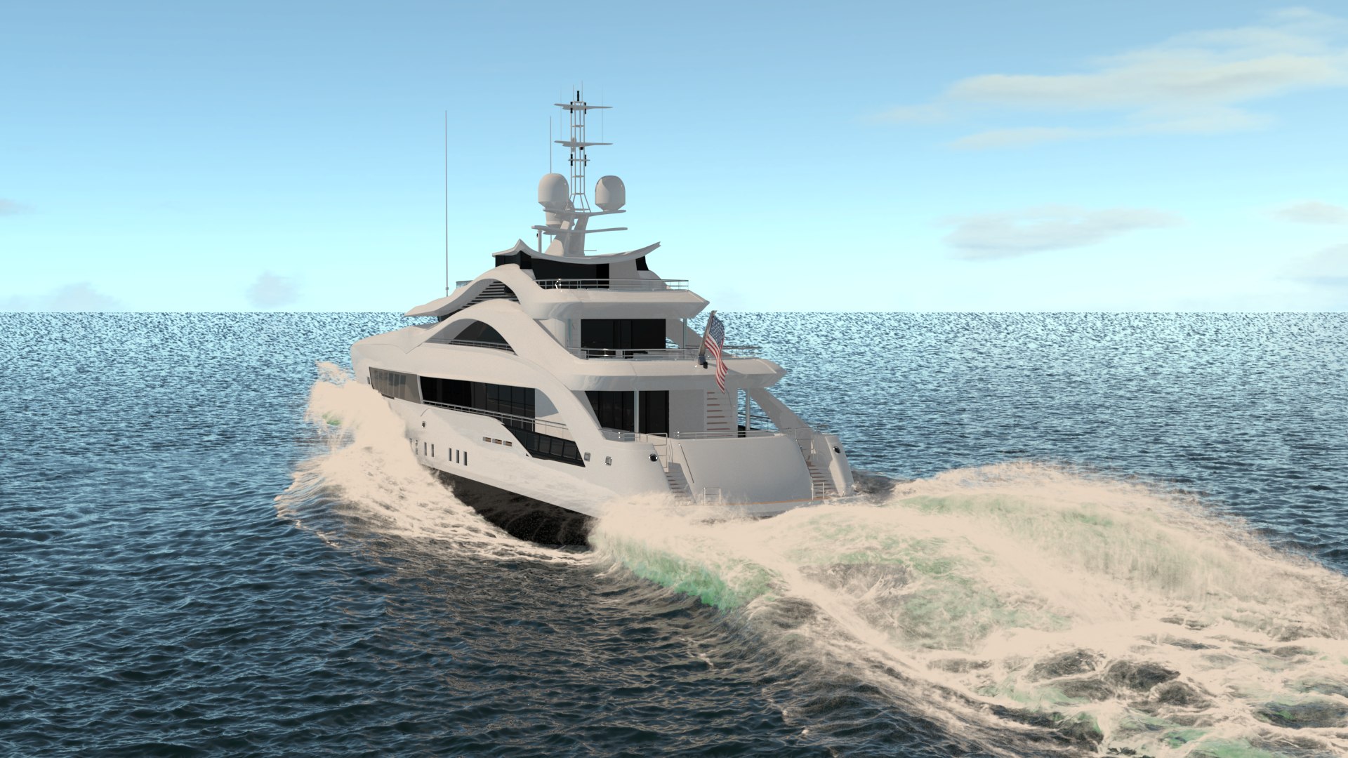 3D Amaris Yacht Dynamic Simulation - TurboSquid 2230114
