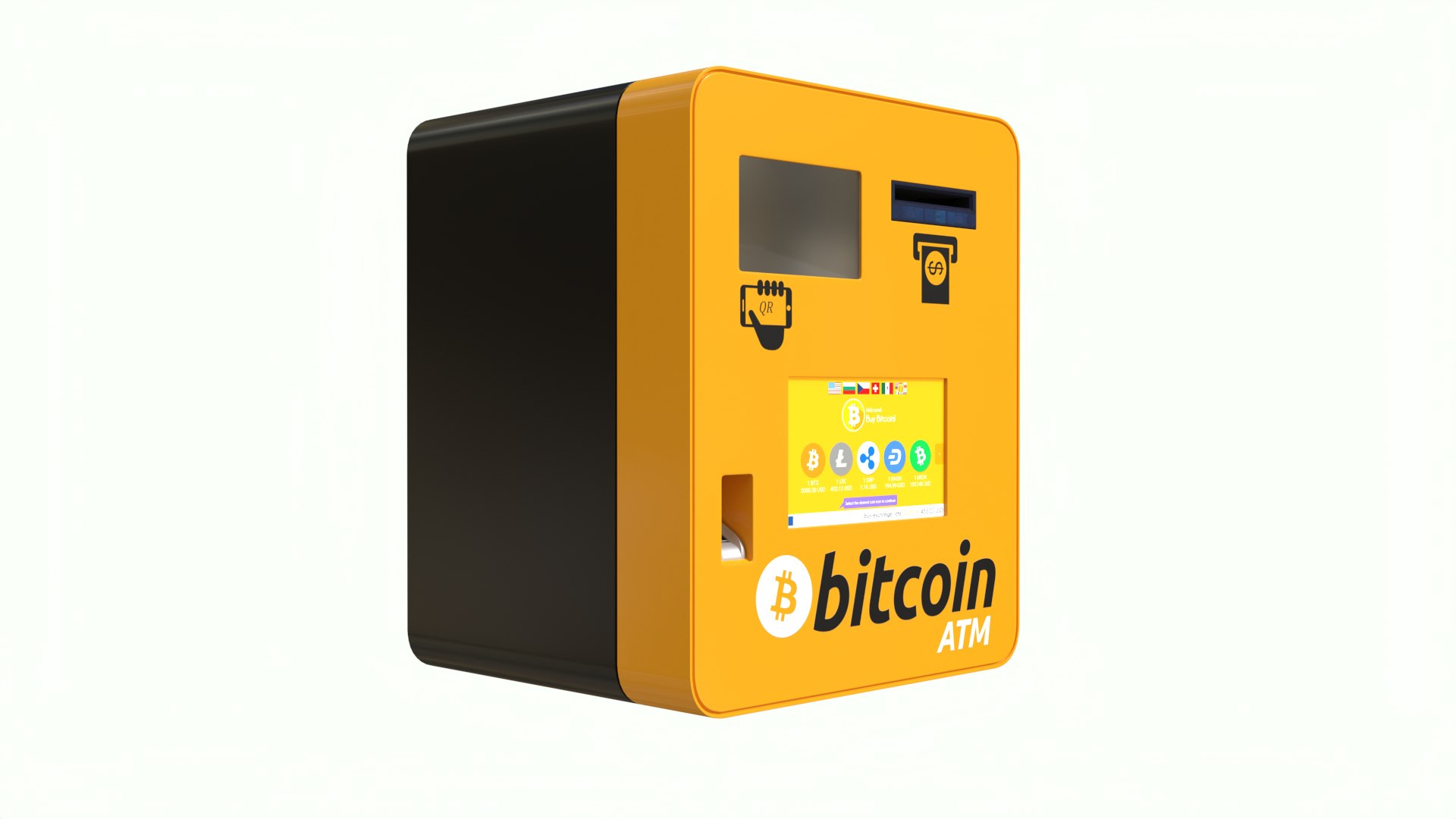 3D BTC Bitcoin ATM PBR - TurboSquid 1948037