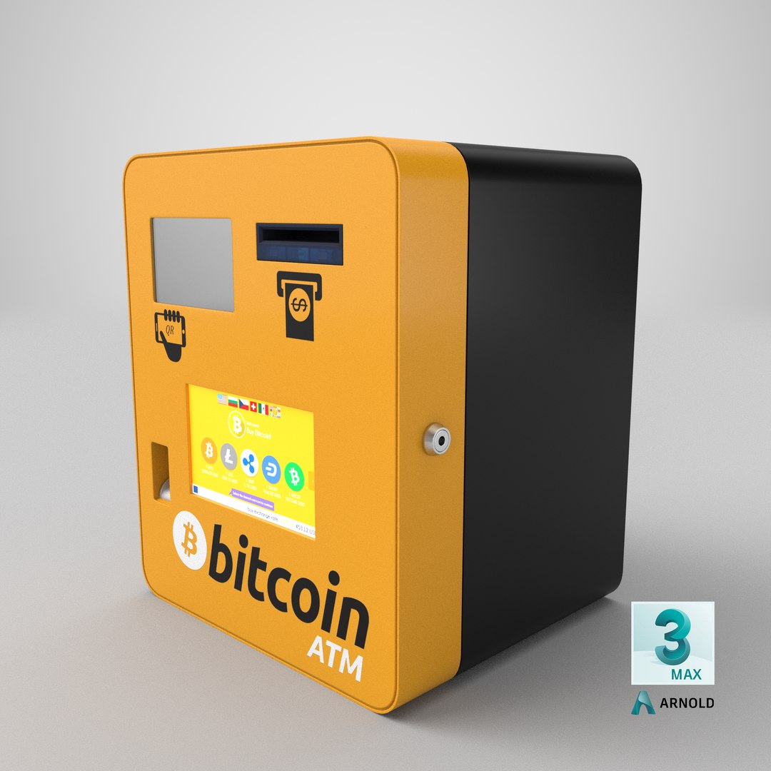 3D BTC Bitcoin ATM PBR - TurboSquid 1948037