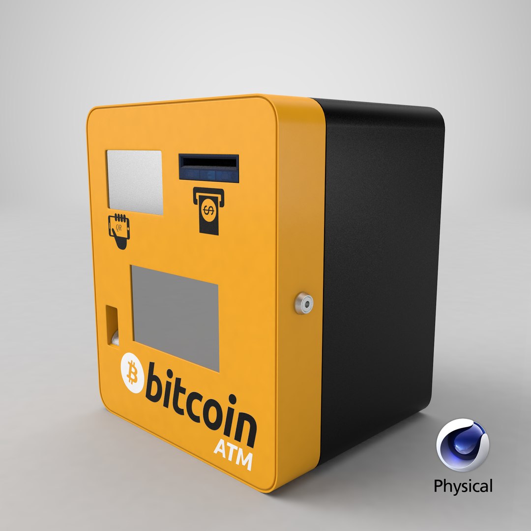 3D BTC Bitcoin ATM PBR - TurboSquid 1948037