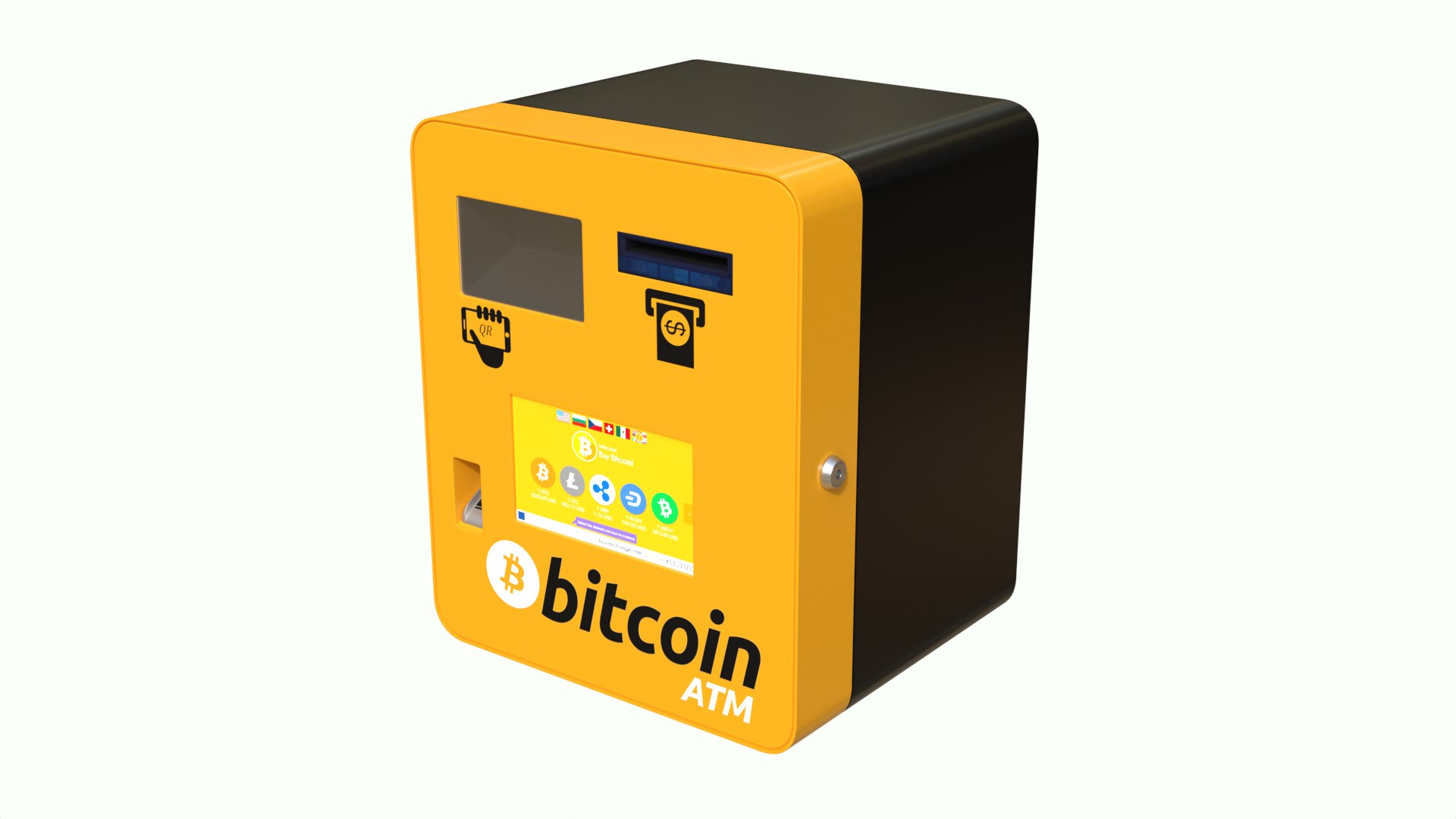 3D BTC Bitcoin ATM PBR - TurboSquid 1948037