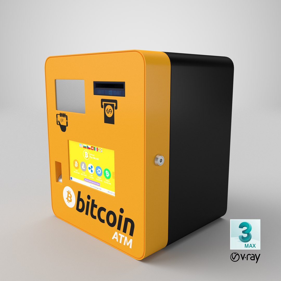 3D BTC Bitcoin ATM PBR - TurboSquid 1948037