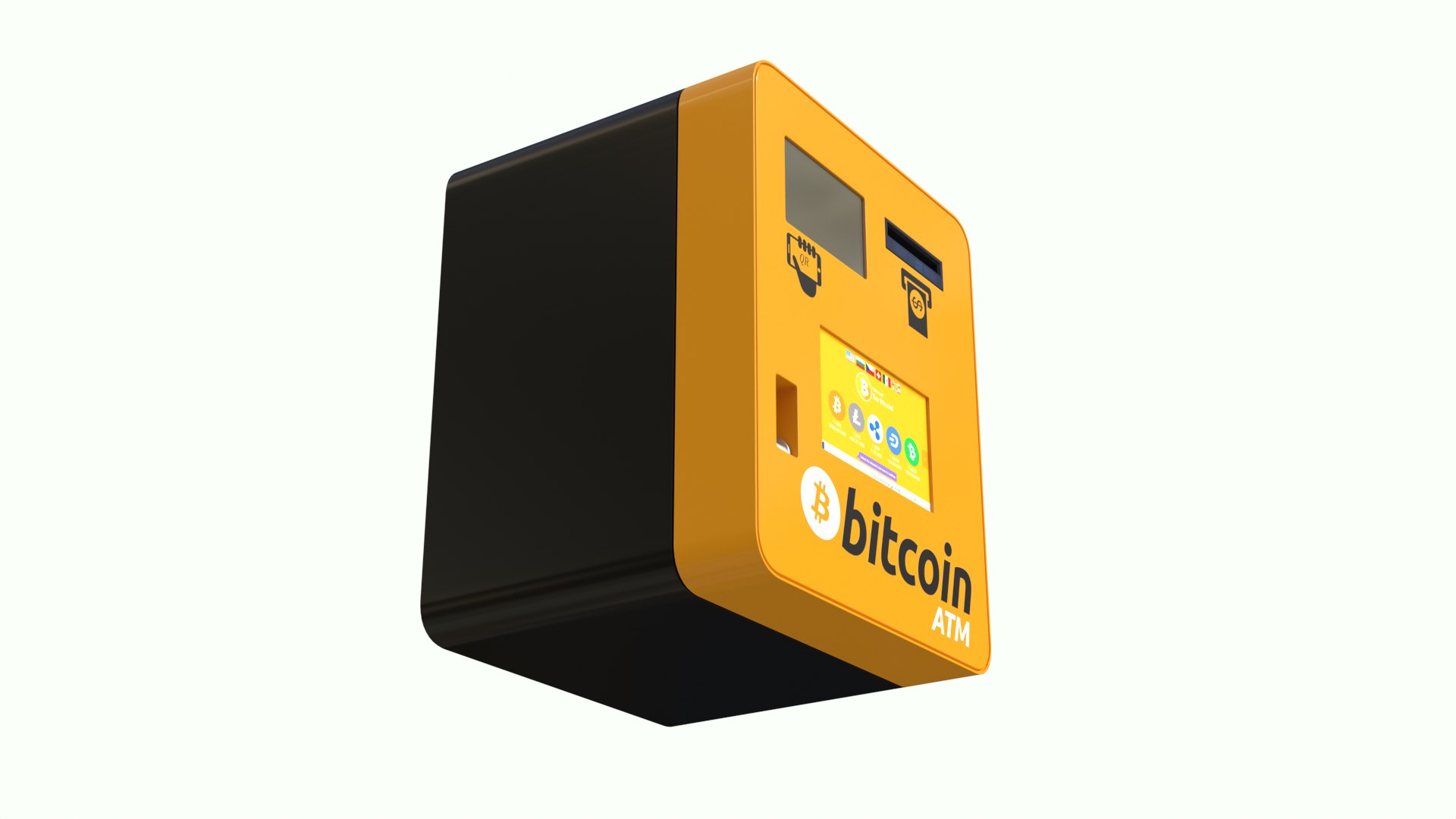 3D BTC Bitcoin ATM PBR - TurboSquid 1948037