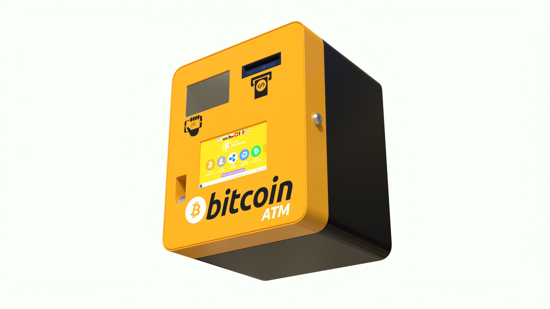3D BTC Bitcoin ATM PBR - TurboSquid 1948037