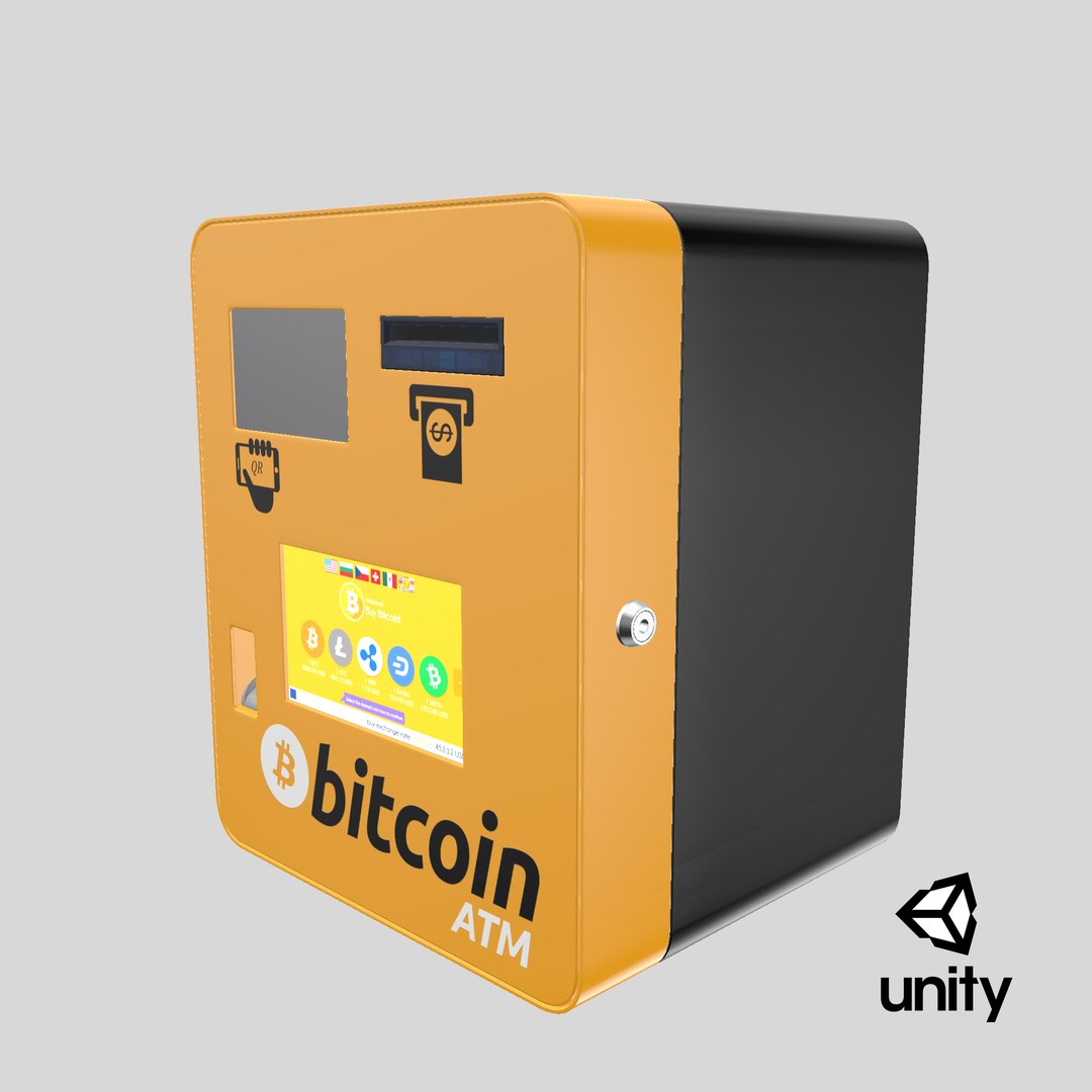 3D BTC Bitcoin ATM PBR - TurboSquid 1948037