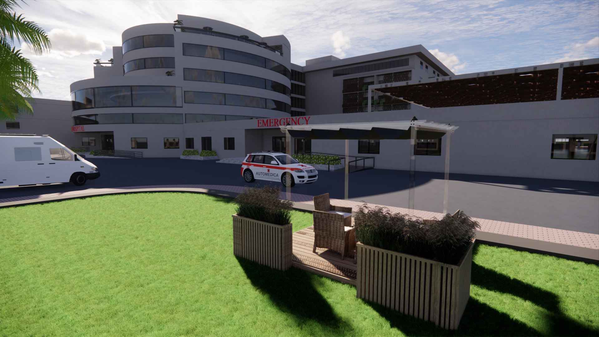 Hospital 3D Model - TurboSquid 2047963
