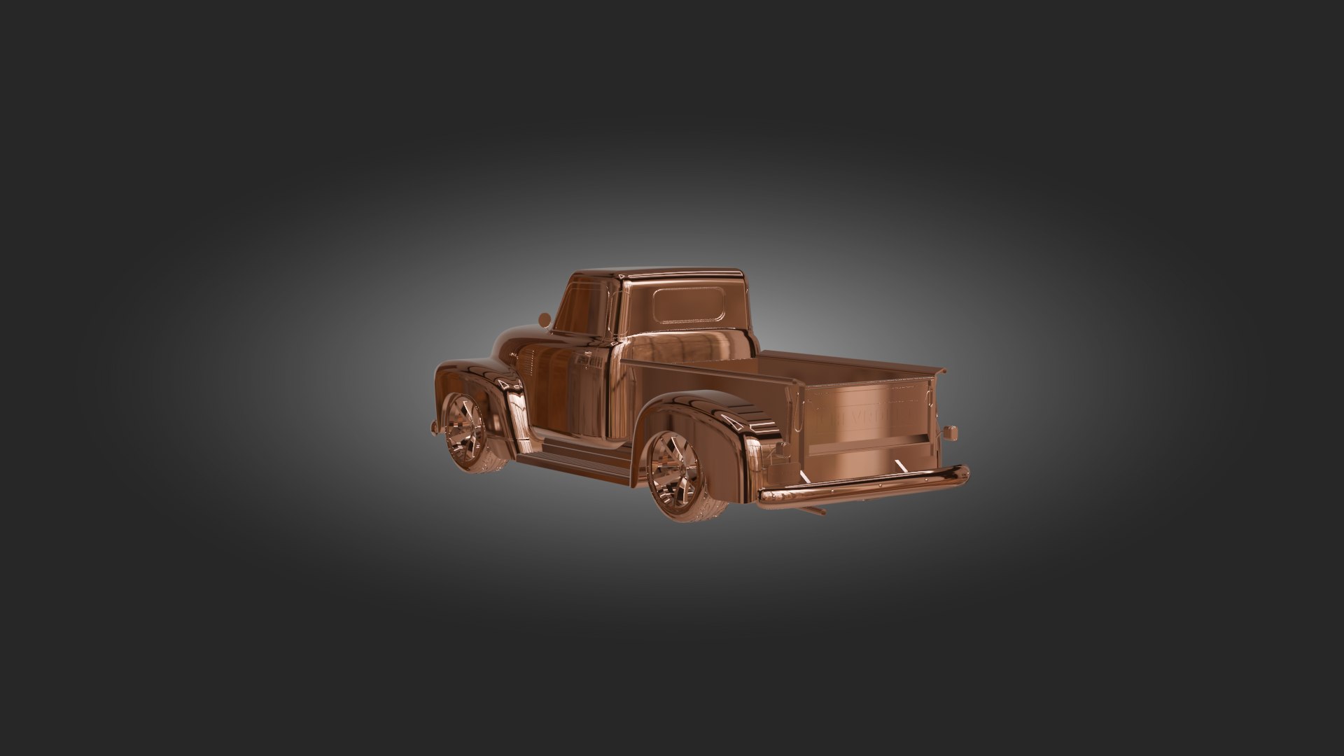 Copper Truck Toy 3D Model Model - TurboSquid 2318023