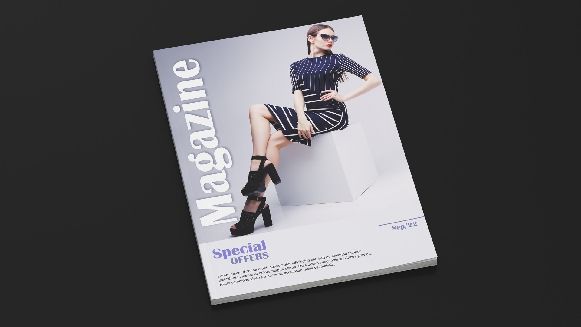 3D Mockup Magazines Collection Model - TurboSquid 2192293