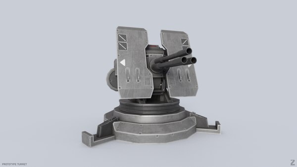 프로토타입 포탑 3D 모델 - TurboSquid 2148114