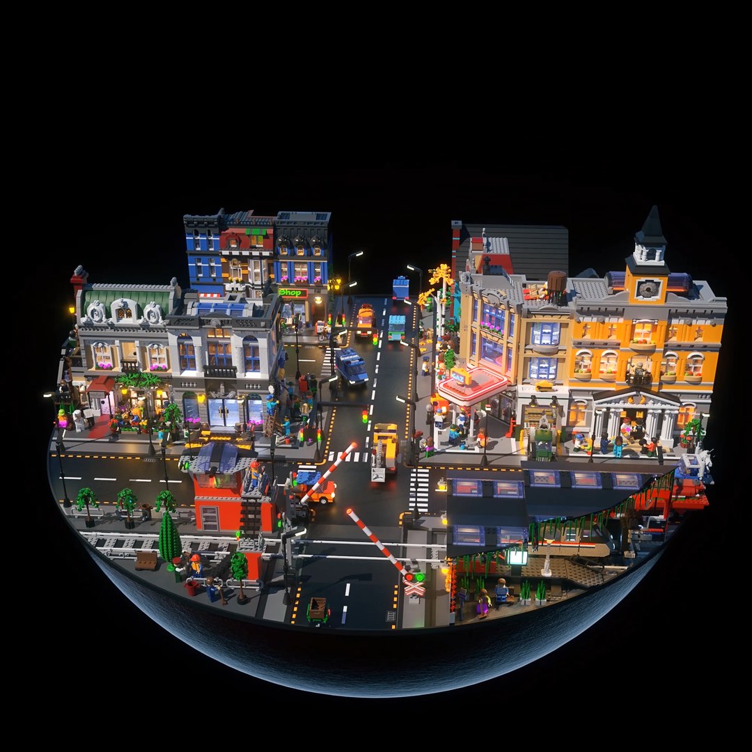 LEGO City 3D - TurboSquid 1862297