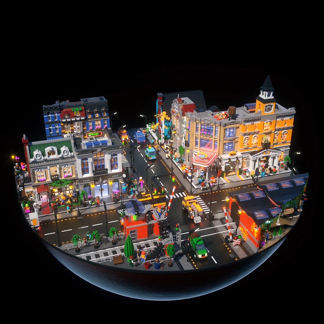 LEGO City 3D - TurboSquid 1862297