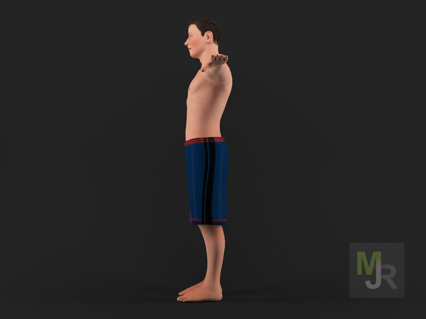 White Man 3D Model - TurboSquid 1287354