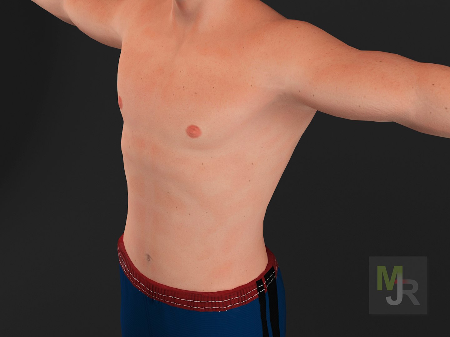 White Man 3D Model - TurboSquid 1287354