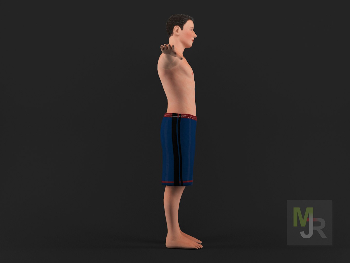White Man 3D Model - TurboSquid 1287354