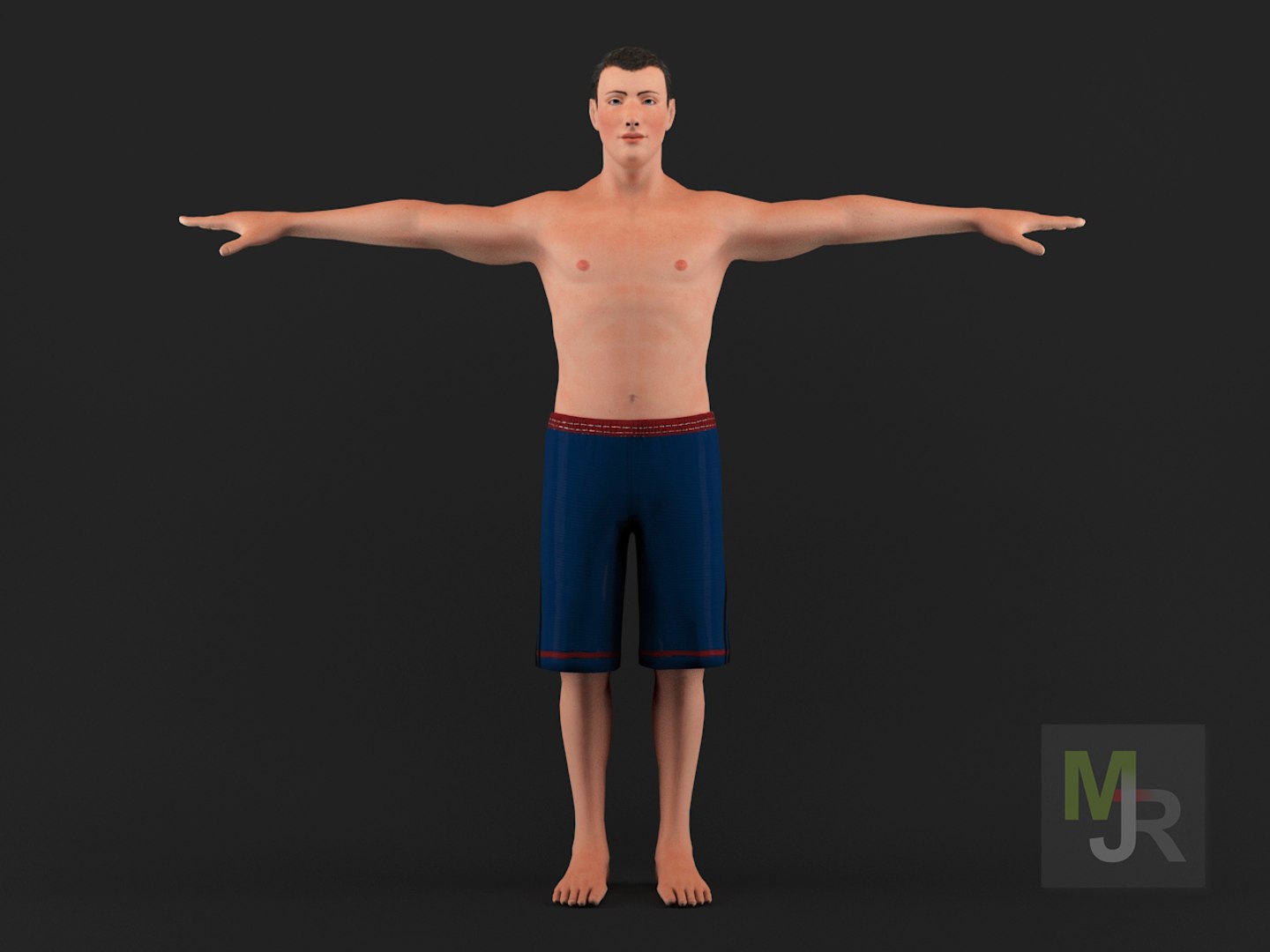 White Man 3D Model - TurboSquid 1287354