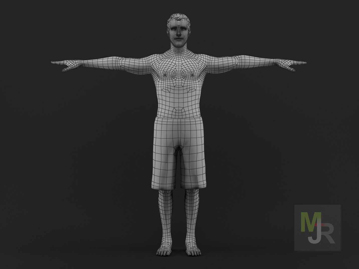White Man 3D Model - TurboSquid 1287354