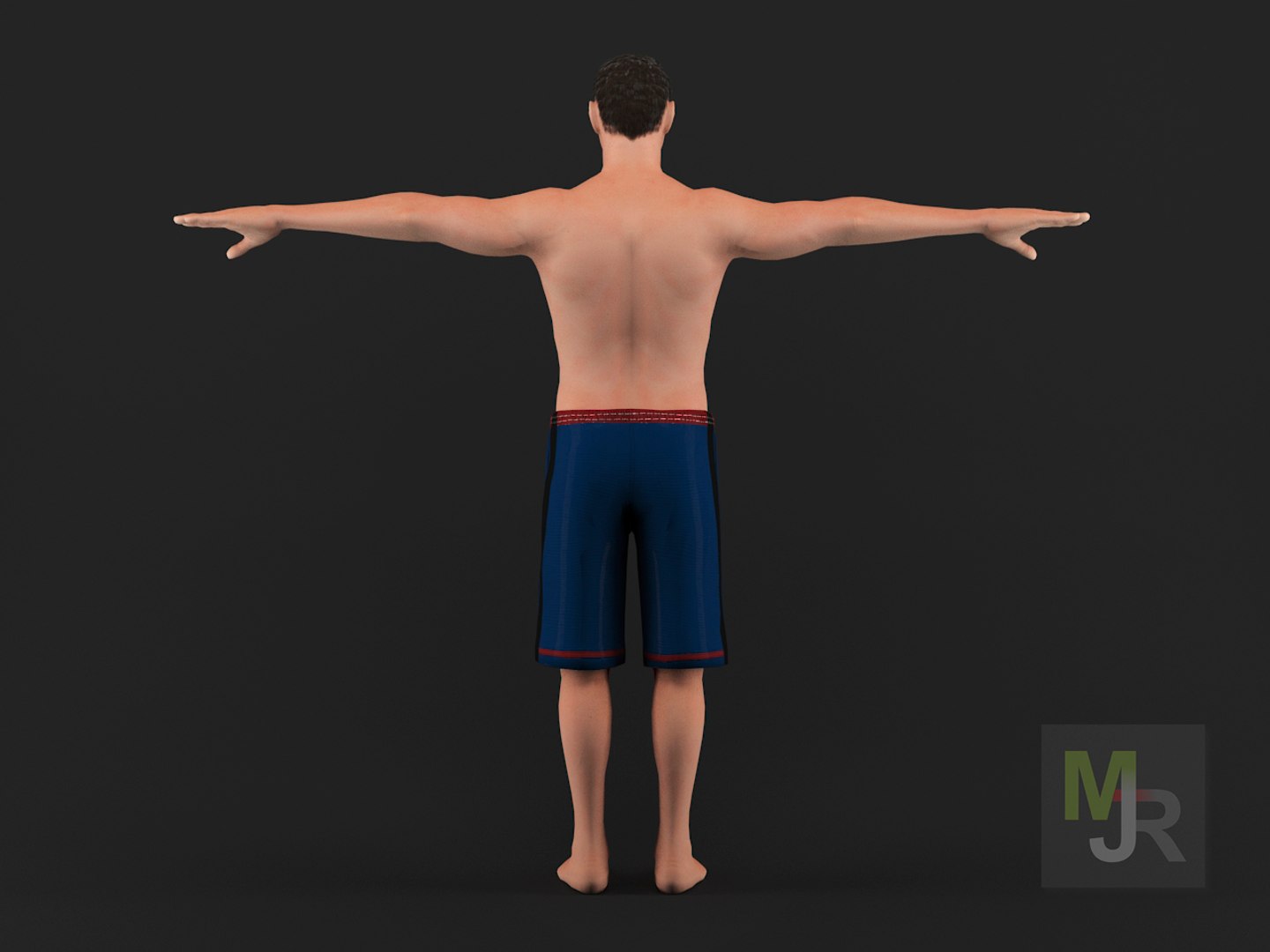 White Man 3D Model - TurboSquid 1287354