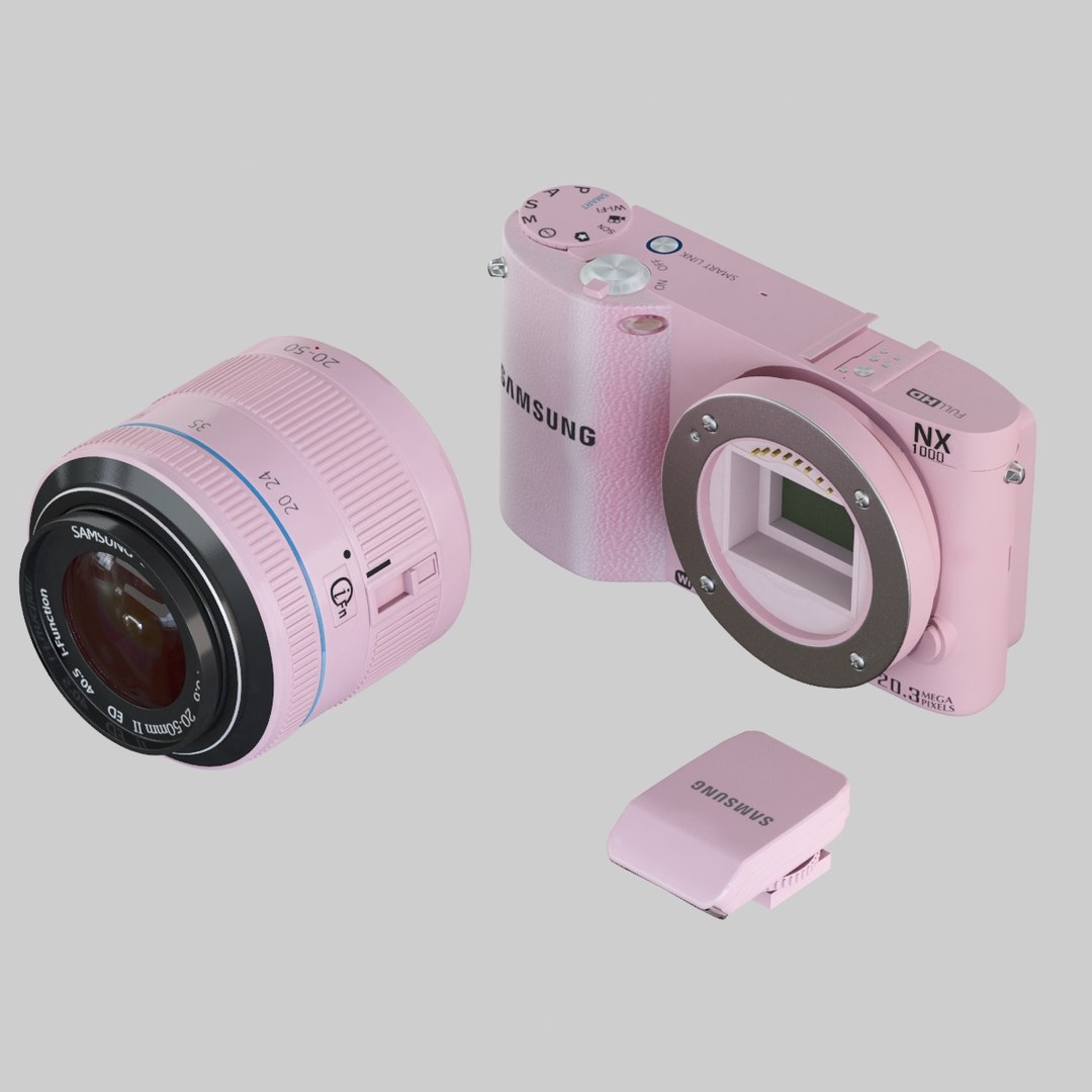 samsung camera 3d model