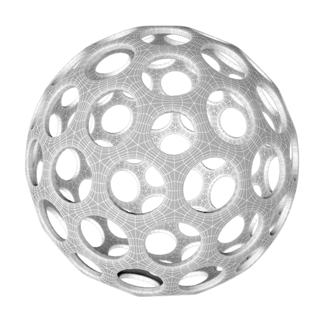 Spheres Holes 3d Max