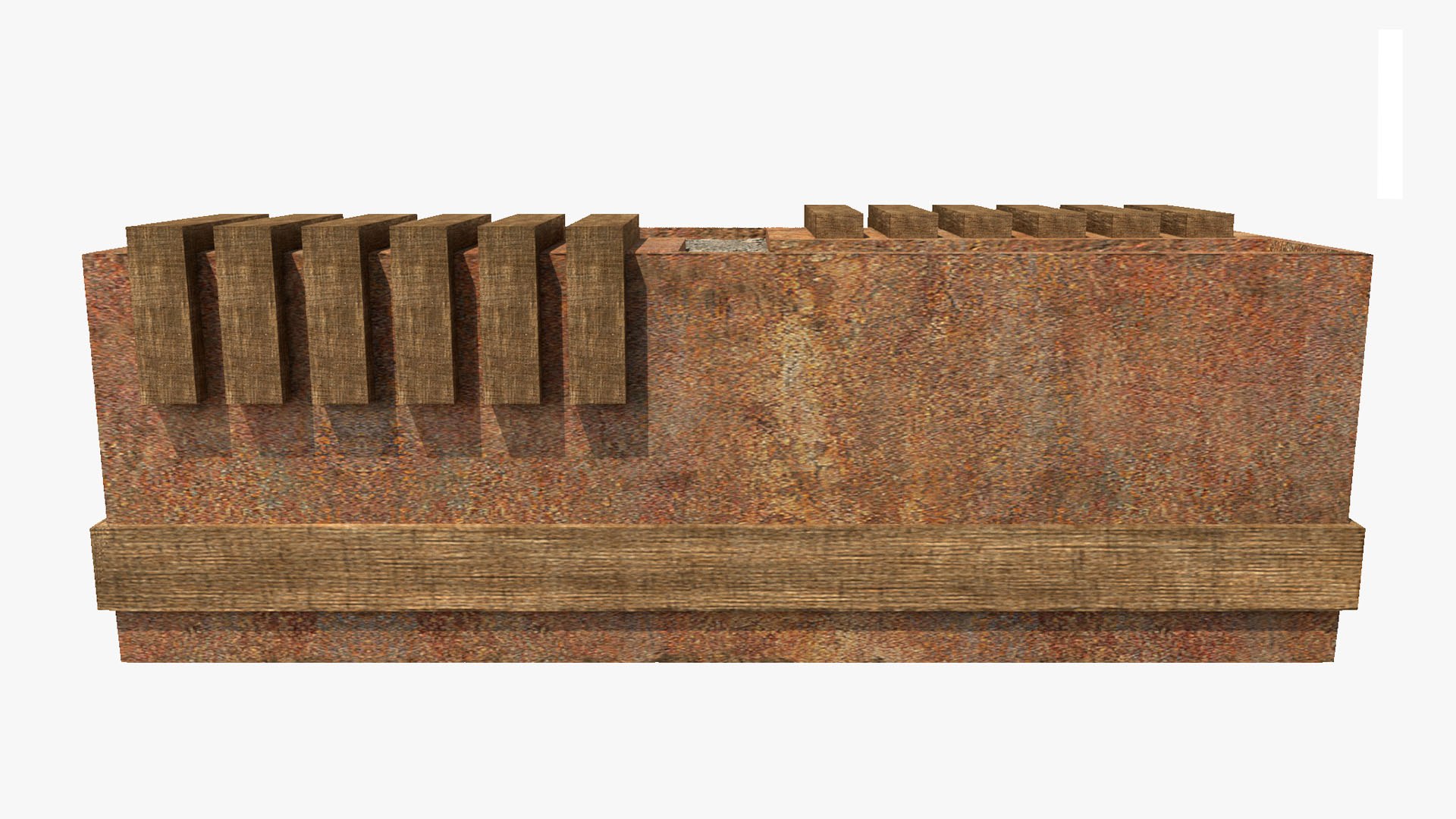 Urban Bench Model - TurboSquid 1742777