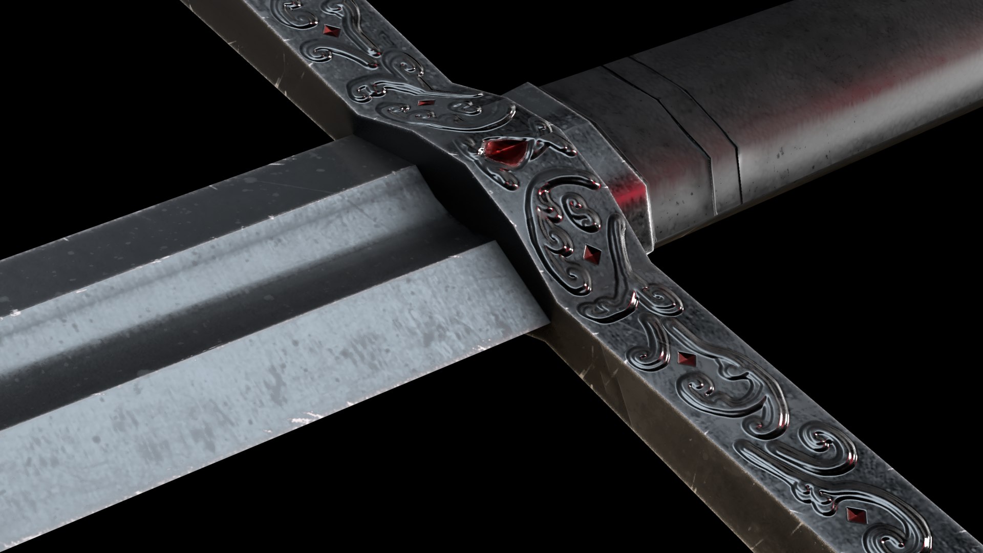 Asset Medieval Sword Byzantine 3D Model - TurboSquid 1356192