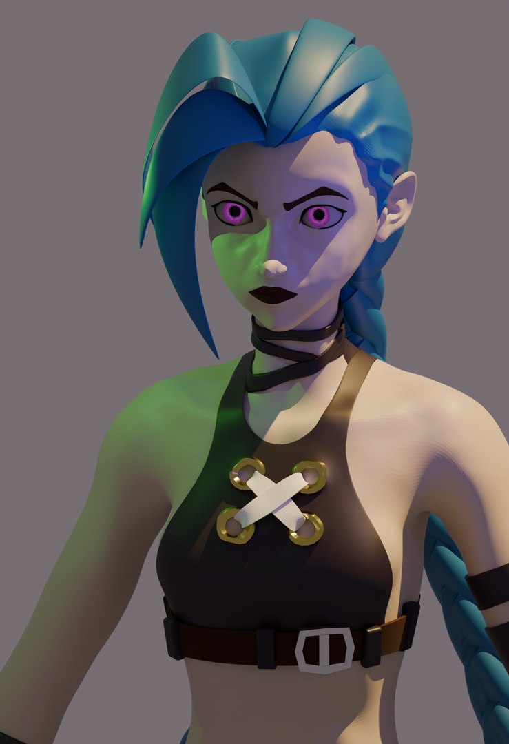 3D Jinx - TurboSquid 2270480