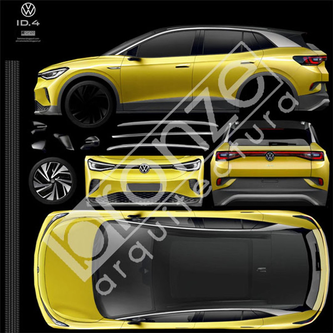 Volkswagen ID4 2021 3D Model - TurboSquid 2312939