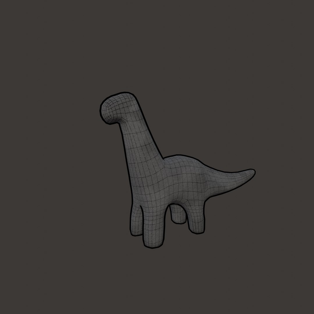 Bronto Lowpoly 3D Model - TurboSquid 2377961