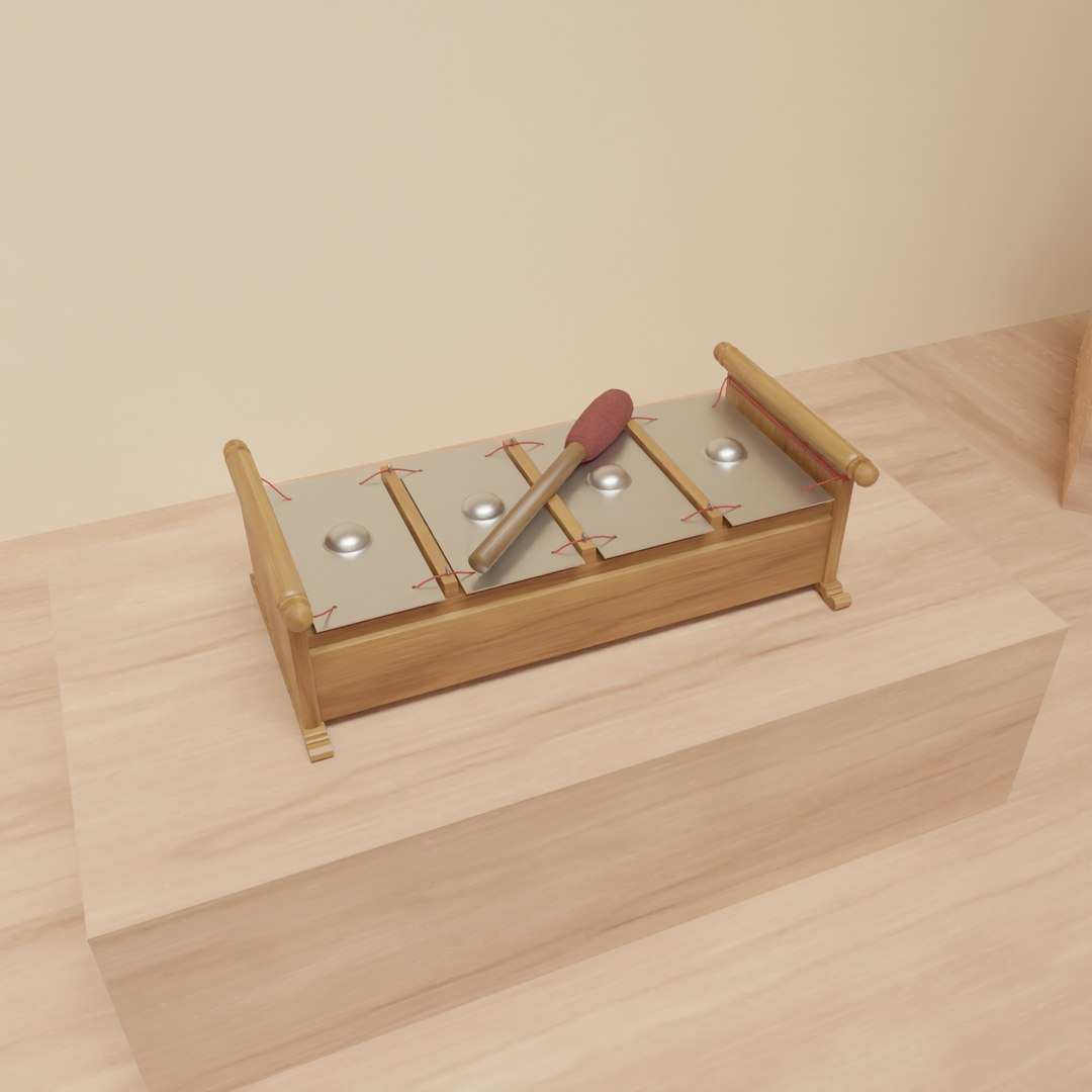 Sundanese Musical Instrument Model - TurboSquid 2085686