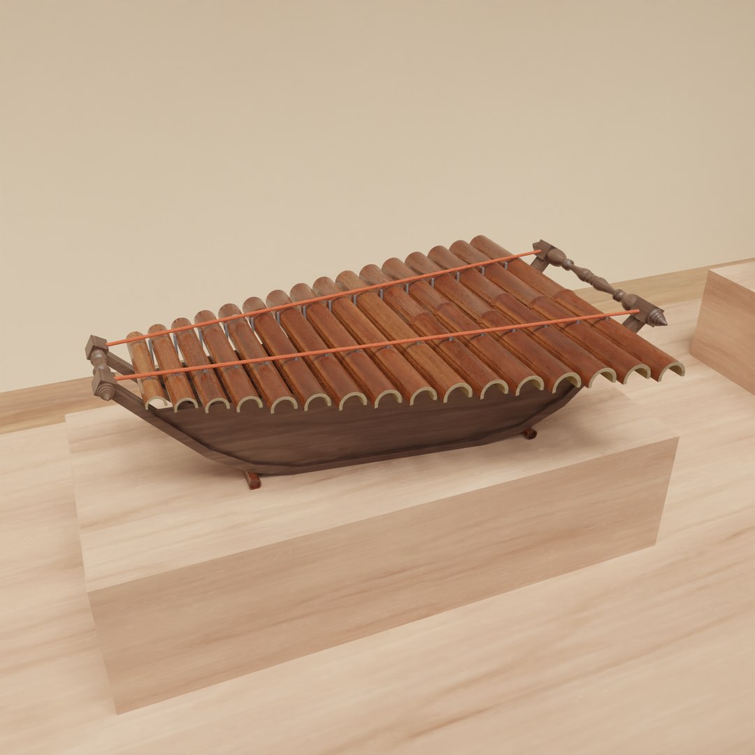 Sundanese Musical Instrument Model - TurboSquid 2085686
