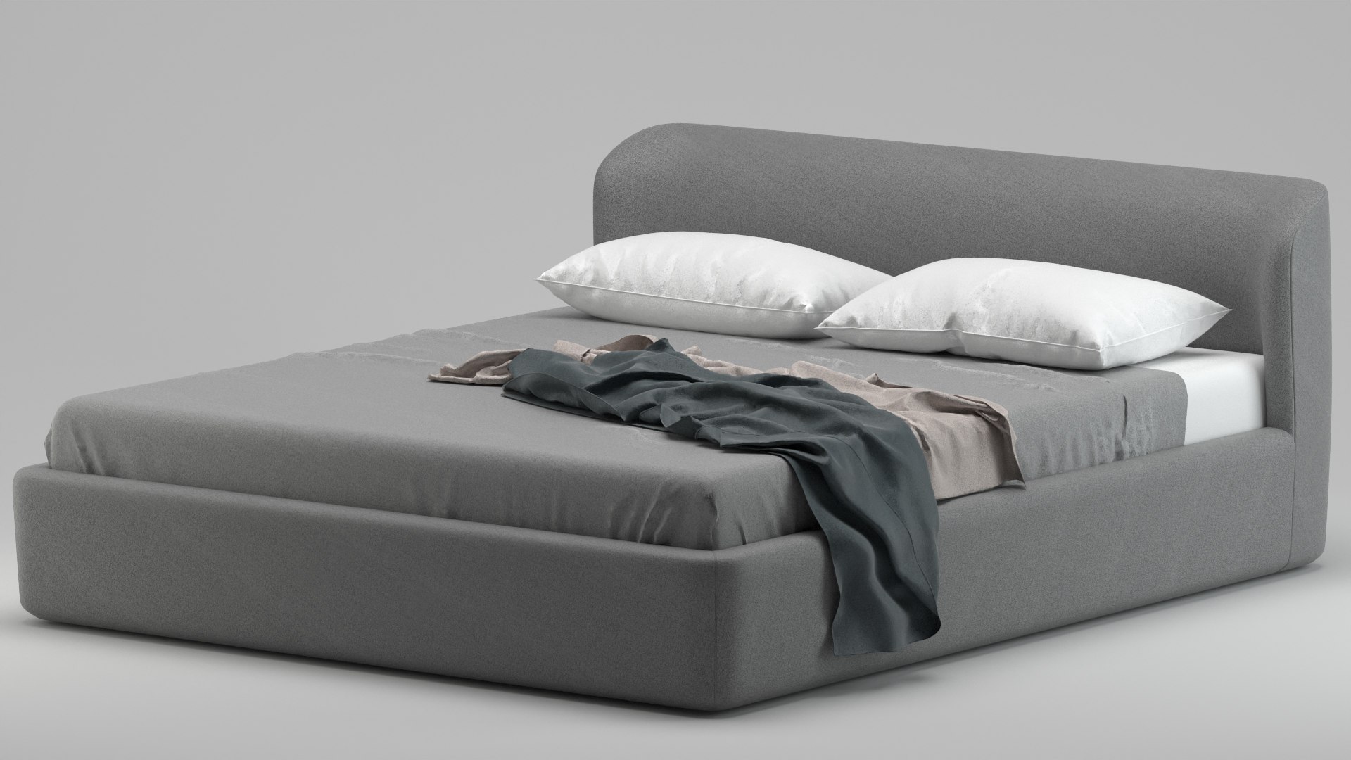 3D Gubi Bed Furniture - TurboSquid 1648776