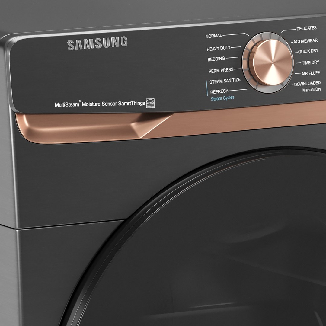 SAMSUNG Dryer Machine - TurboSquid 2395674