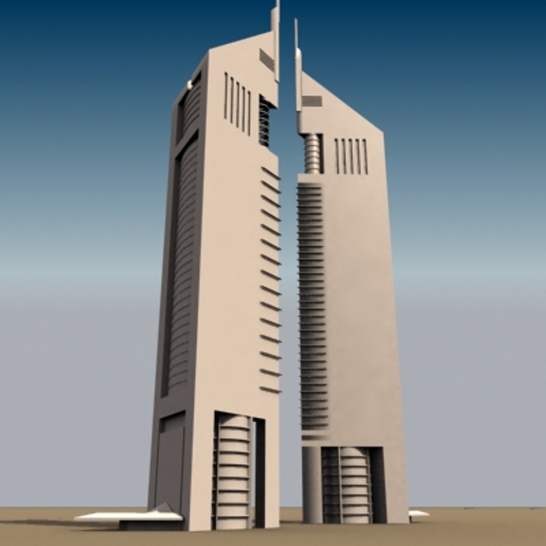 3d Emirates Towers Model