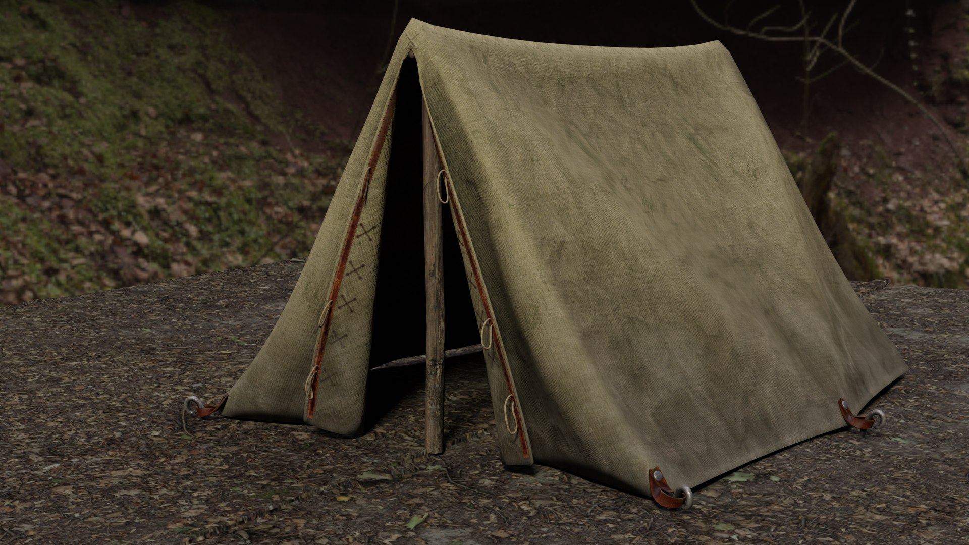 3D Camping Tent - TurboSquid 1877710