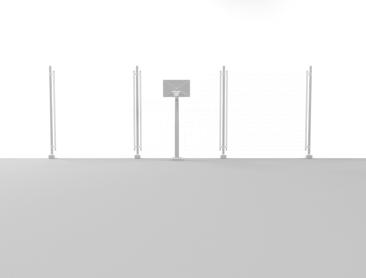 3D Basketball Court Model - TurboSquid 1987946